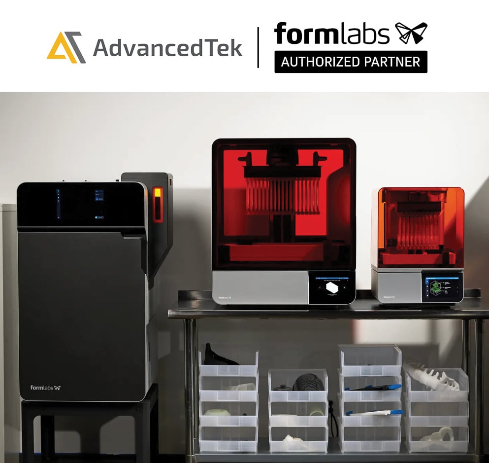 AdvancedTek Adds Formlabs 3D Printers to Its Portfolio, Enhancing Access to Professional SLA ...